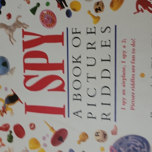 Scholastic | Toys | I Spy A Book Of Picture Riddles | Poshmark